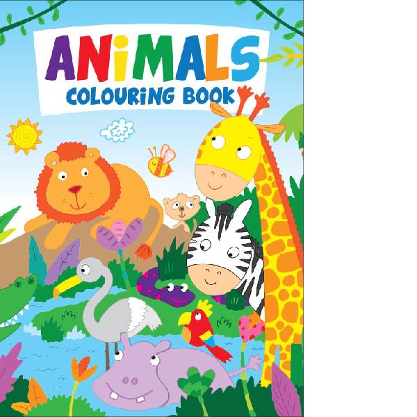 Animals Colouring Book – Blue Duck Books