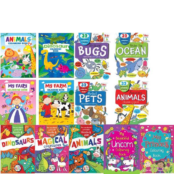 Childrens Activity PACK OF 50 Assorted – Blue Duck Books