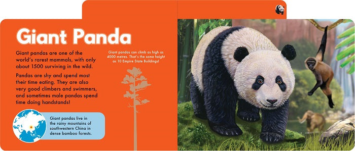 Wild Animals Chunky Tabbed board – Blue Duck Books