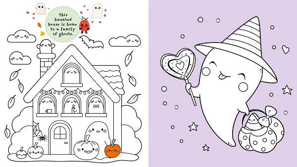 Cute And Spooky Colouring – Blue Duck Books
