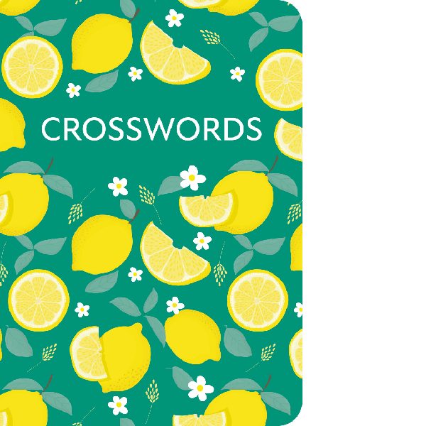 Crossword Puzzle - Lemon Cover - Backorder Stock Available Late Decemb ...