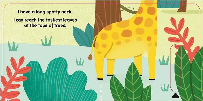 Push and Pull Who Lives in the Jungle Board – Blue Duck Books