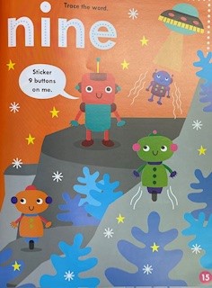 Little Adventure 123 Sticker Activity – Blue Duck Books